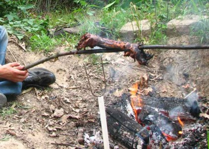 rabbit-cooking-over-open-fire | Year Zero Survival – Premium Survival Blog
